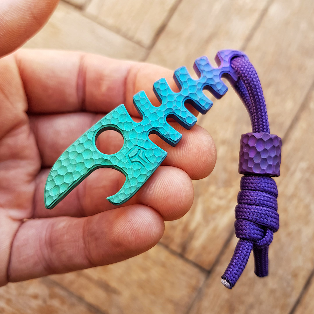 Buy Tactical Fish Titanium "Reef Hunter Toxic" with bead 282