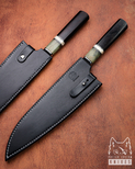 Buy KITCHEN KNIFE FORGED GYUTO WOOTZ 2 G-CUSTOM