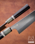 Buy KITCHEN KNIFE FORGED GYUTO WOOTZ 2 G-CUSTOM